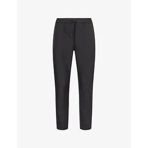 NOBL Hudson Drawstring Woven Trousers - Black