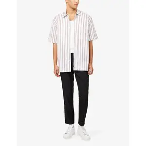 NOBL Hudson Drawstring Woven Trousers - Black