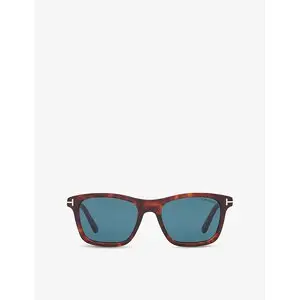 TOM FORD Ft1179 Barron Square-frame Acetate Sunglasses - Brown