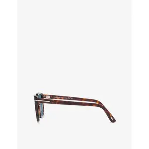 TOM FORD Ft1179 Barron Square-frame Acetate Sunglasses - Brown