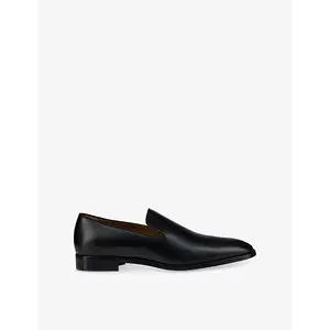 CHRISTIAN LOUBOUTIN Danny Flex Leather Loafers - Black