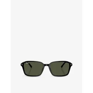 Ray-ban Square-frame Acetate Sunglasses - Black
