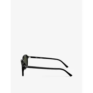 Ray-ban Square-frame Acetate Sunglasses - Black