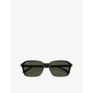Ray-ban Square-frame Acetate Sunglasses - Black