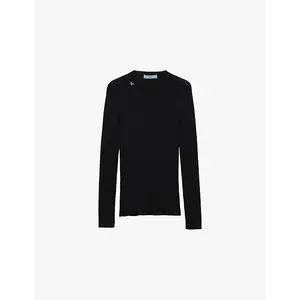 Prada Slim-fit Wool Jumper - Black