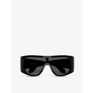Giorgio Armani Rectangle Frame Acetate Sunglasses