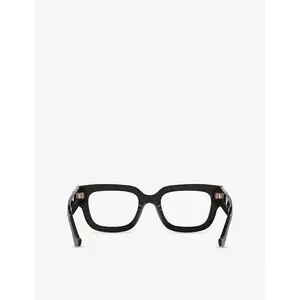 Gucci Acetate Rectangle Optical Glasses