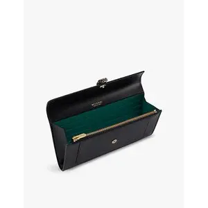 BVLGARI Serpenti Forever Large Leather Wallet