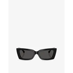JIMMY CHOO Cat-eye Acetate Sunglasses - Black