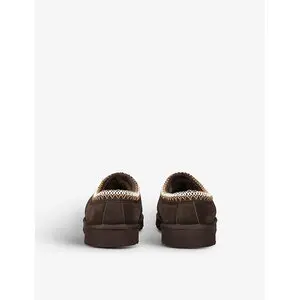 UGG Tasman Suede And Shearling Slippers - Brown/oth