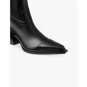 JIMMY CHOO Cece 60 Leather Heeled Ankle Boots