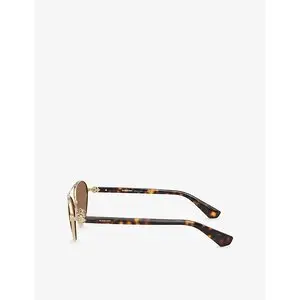 Burberry Cat Eye Metal Sunglasses