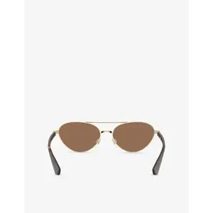 Burberry Cat Eye Metal Sunglasses