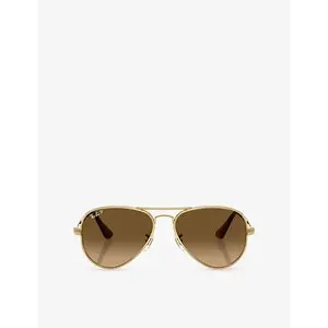Ray-ban Aviator Max Metal Sunglasses - Gold