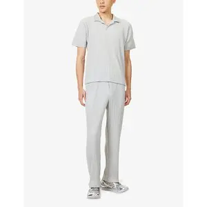 Issey Miyake Basics Pleated Knitted Trousers
