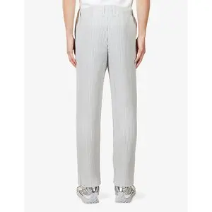 Issey Miyake Basics Pleated Knitted Trousers