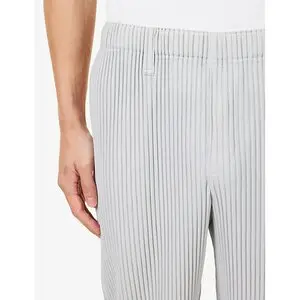 Issey Miyake Basics Pleated Knitted Trousers