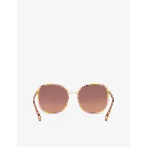 Chloé Square-frame Injected Sunglasses