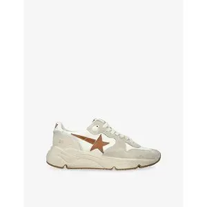 GOLDEN GOOSE Running Sole Trainers - Beige Comb