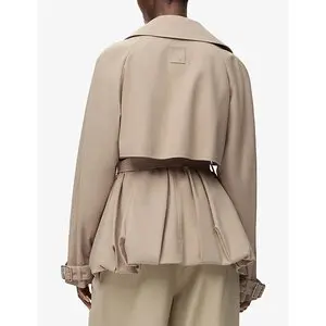 Loewe Notched Lapel Belted Cotton Jacket