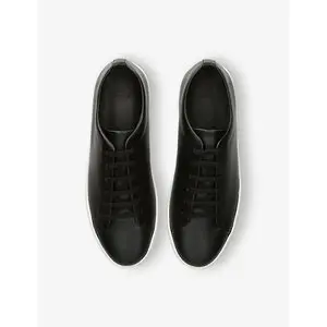 JAK Royal Leather Low-top Trainers - Blk/white