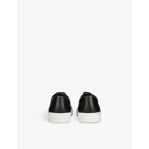 JAK Royal Leather Low-top Trainers - Blk/white