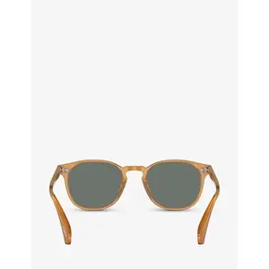 Oliver Spencer Ov5298su Finley Rectangular Frame Acetate Sunglasses