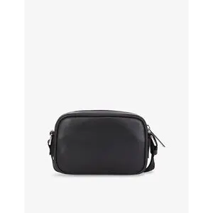 The Kooples Branded-strap Leather Cross-body Bag