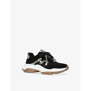 Steve Madden Maxfield Suede And Mesh Trainers