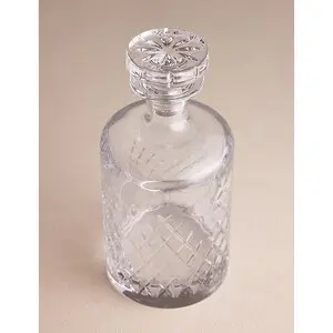 SOHO HOME Barwell Diamond-cut Large Crystal Decanter 750ml