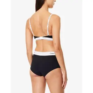Calvin Klein Icon Demi Cotton-modal Jersey T-shirt Bra