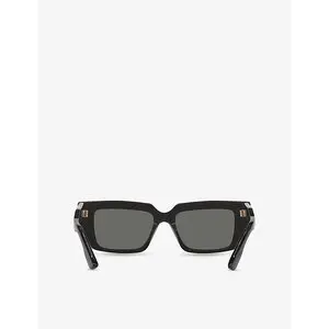 Gucci Square-frame Acetate Sunglasses - Black