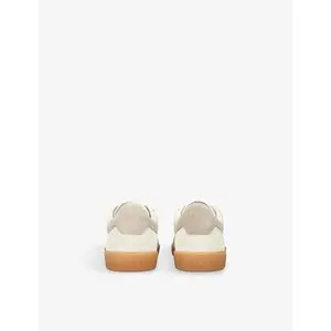 Hogan Suede And Mesh Low Top Trainers - White/oth