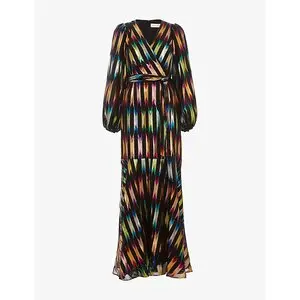 PHASE EIGHT Ellia Shimmer Woven Maxi Dress - Multi