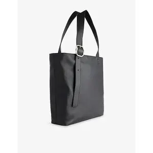 Loewe The Loop Leather Tote Bag - Black