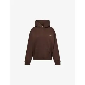 SISTERS & SEEKERS Logo-embroidered Stretch Cotton-jersey Hoodie - Ralph