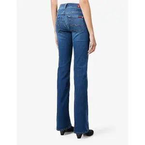 7 For All Mankind Mid-rise Bootcut Stretch Denim Jeans