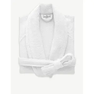 YVES DELORME Etoile Cotton-blend Robe - Blanc