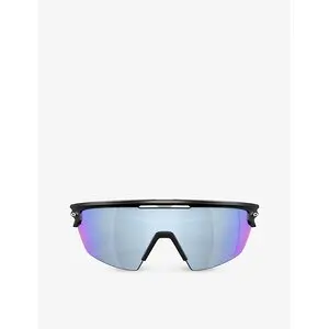 Oakley Sphaera Shield-frame Sunglasses - Black