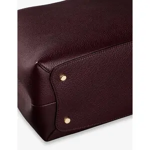 Cartier Panthère Double De Medium Leather Top-handle Bag - Grape