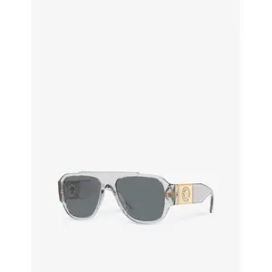 Versace Ve4436u Pillow-frame Acetate Sunglasses