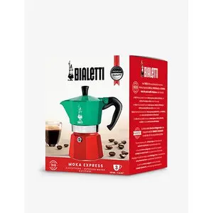 BIALETTI Moka Express Three-cup Aluminium Espresso Maker