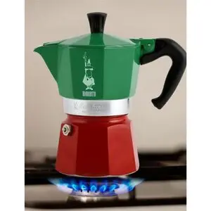 BIALETTI Moka Express Three-cup Aluminium Espresso Maker