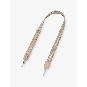 Loewe Woven Leather Strap - Clay