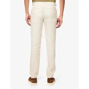 Orlebar Brown Griffon Slim-fit Straight-leg Linen Trousers