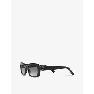 Saint Laurent Square Frame Acetate Sunglasses