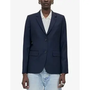 The Kooples Single-breasted Wool Blazer - Nav01