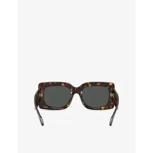 Versace Ve4496u Square-frame Sunglasses - Brown