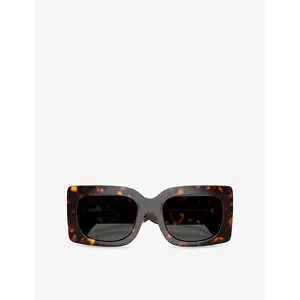 Versace Ve4496u Square-frame Sunglasses - Brown