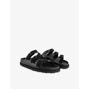BIRKENSTOCK Florida Bow Smooth Leather Sandals